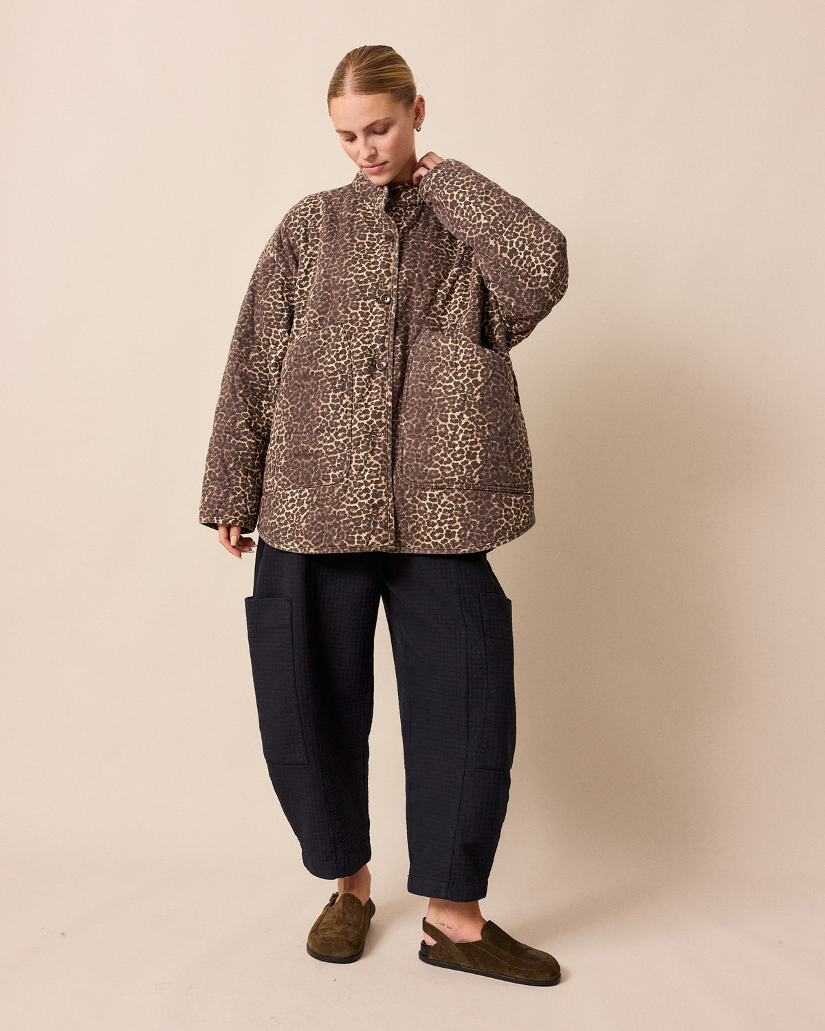 Rue Leopard Print Denim Jacket – Beyond Nine