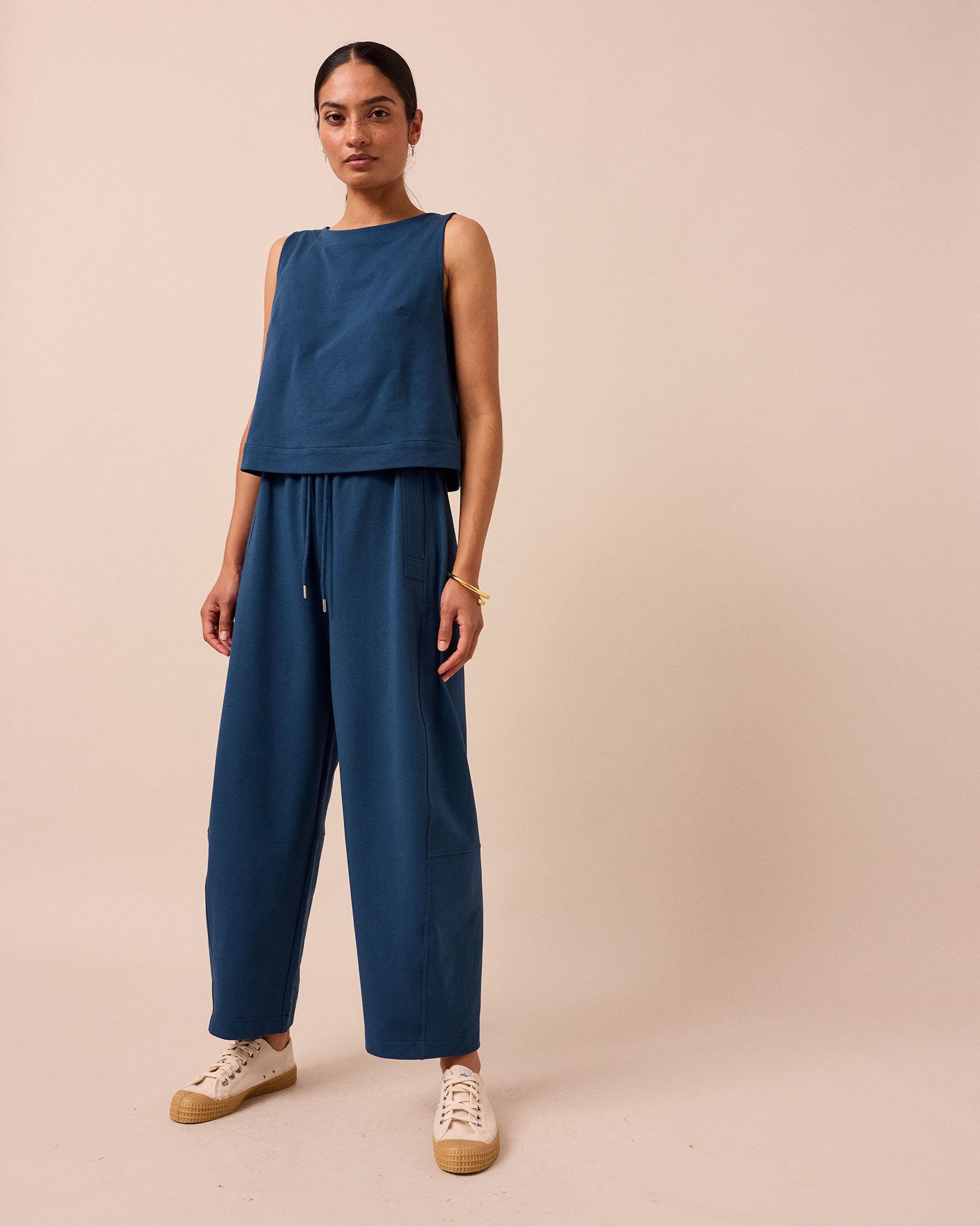 Esme French Navy Jersey Top – Beyond Nine