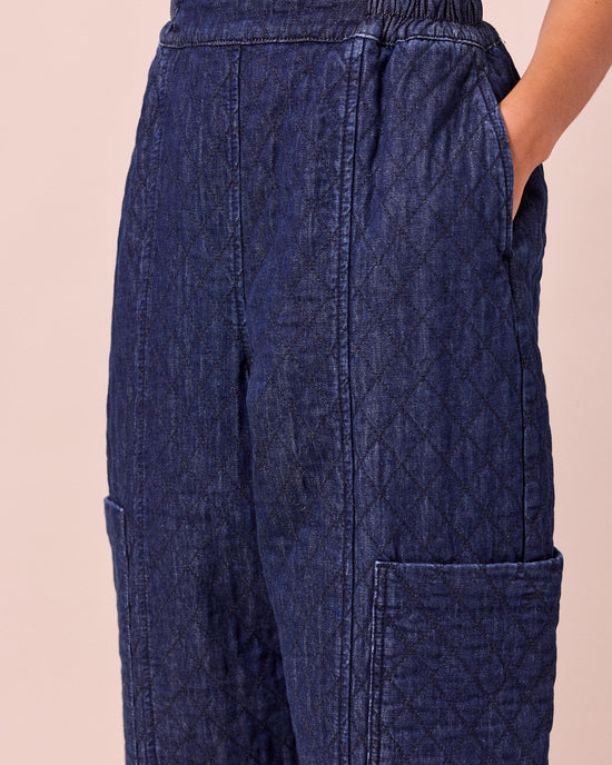 Amala Dark Blue Denim Trousers – Beyond Nine