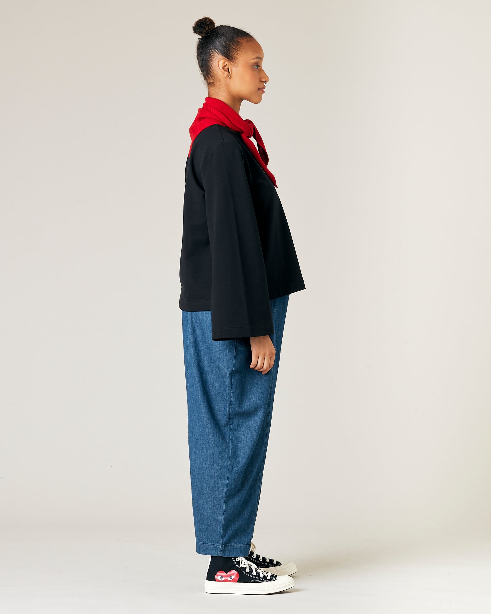 Knitted Neckerchief - Ruby – Beyond Nine