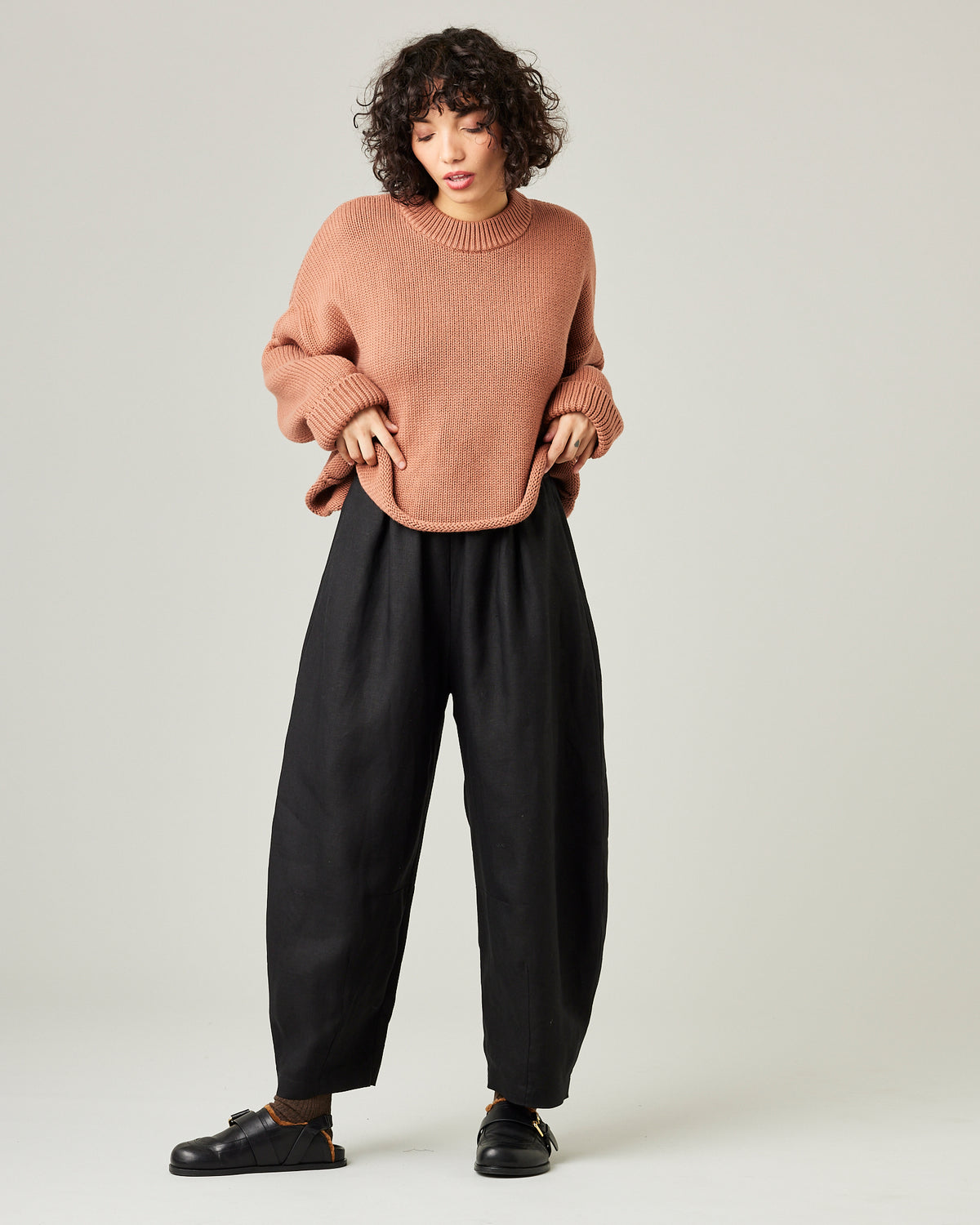 Daisy Black Linen Trousers – Beyond Nine