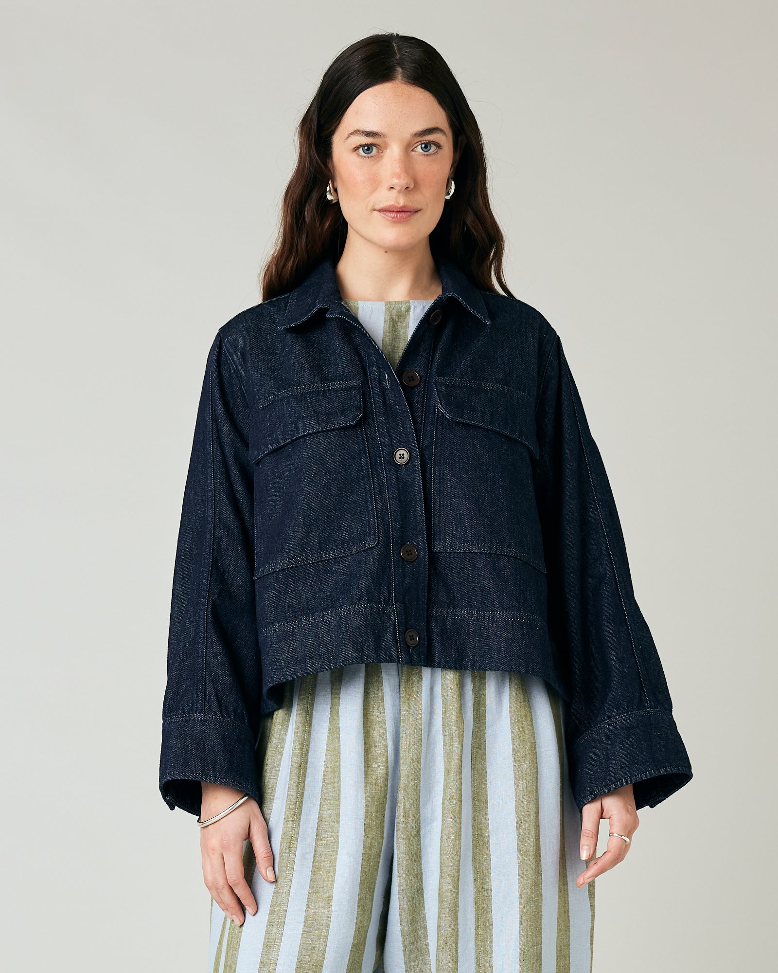 Rue Washed Black Denim Jacket – Beyond Nine