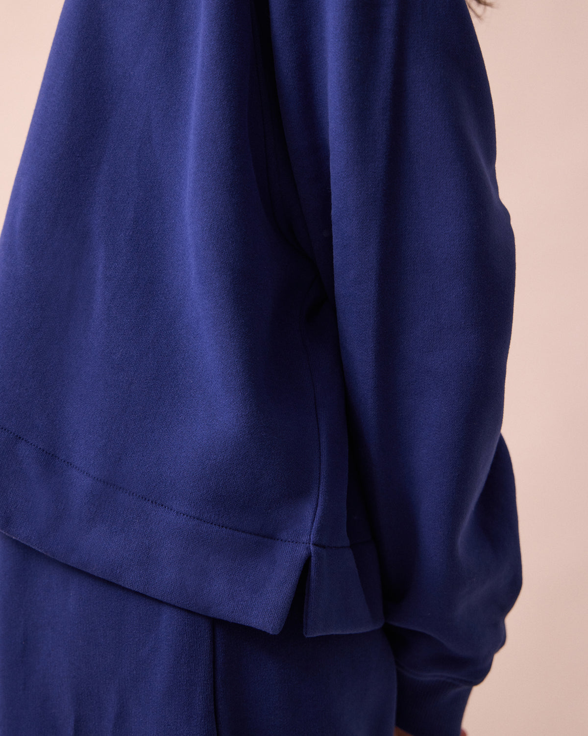 Noa French Blue Fleeceback Jersey Jumper – Beyond Nine