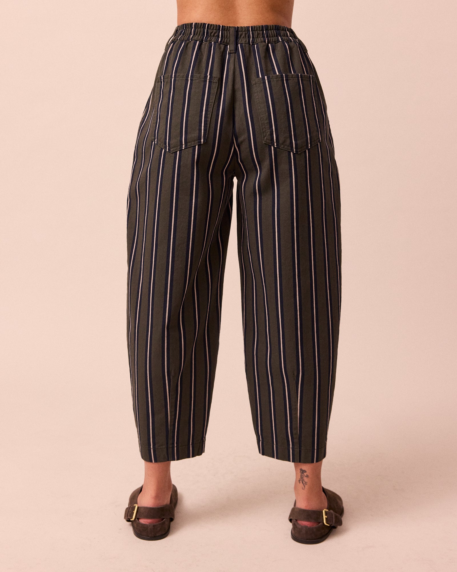 Remi Dark Fern Stripe Denim Jeans – Beyond Nine