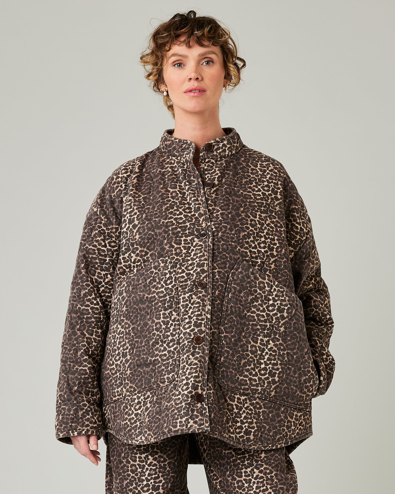 Rue Leopard Print Denim Jacket – Beyond Nine