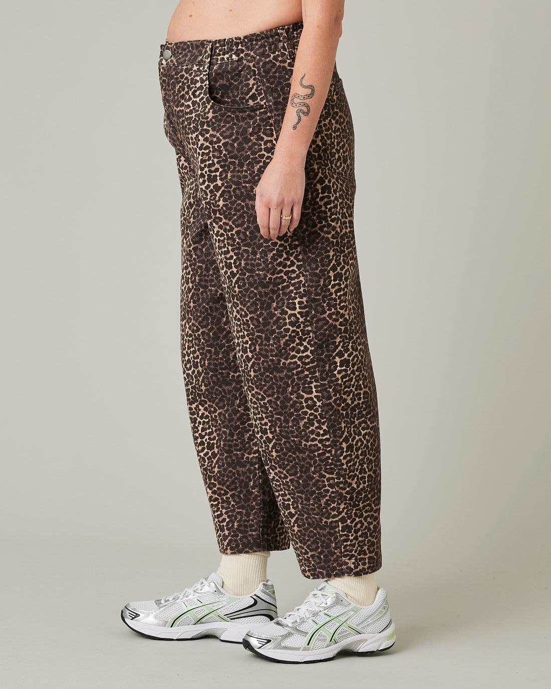 Remi Leopard Print Denim Jeans – Beyond Nine